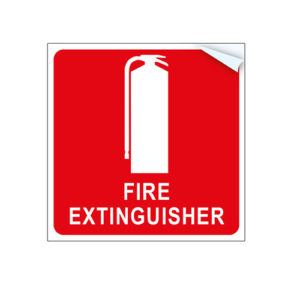 Fire Extinguisher Vehicle Sticker - Checkmate Safety
